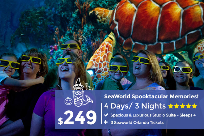 Make SeaWorld Spooktacular Orlando Memories! Florida Vacation